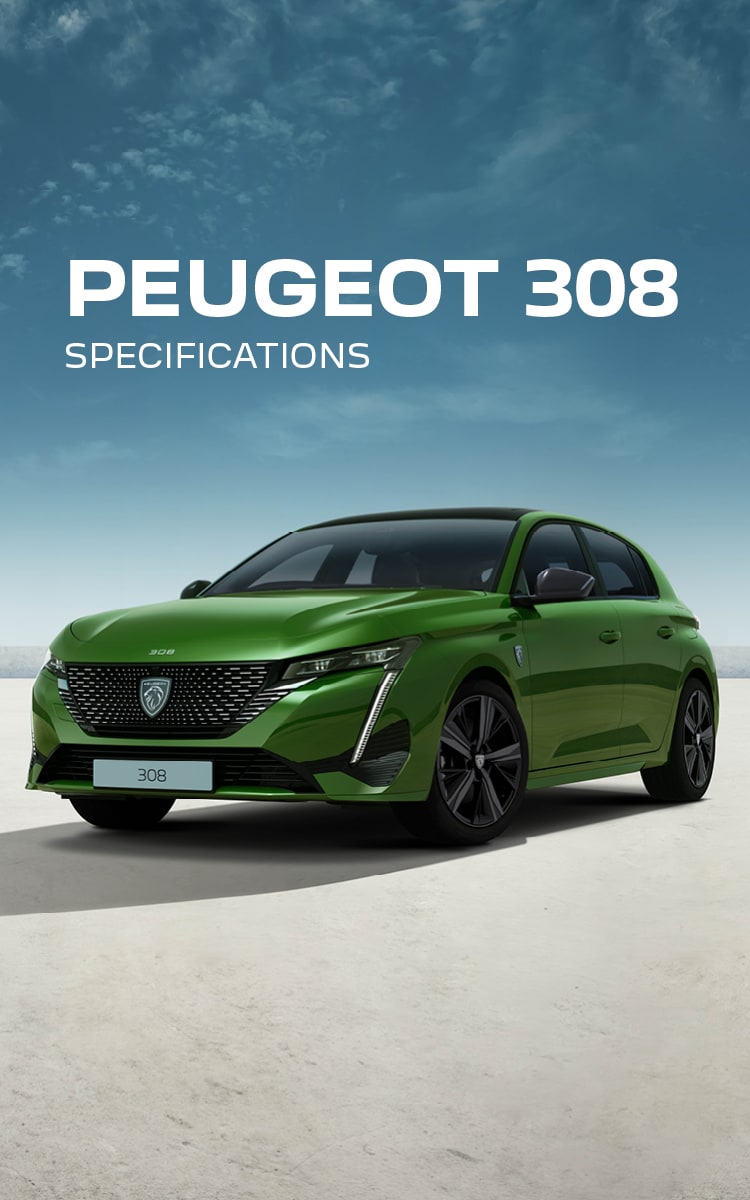 PEUGEOT 308 Dimensions and Specifications