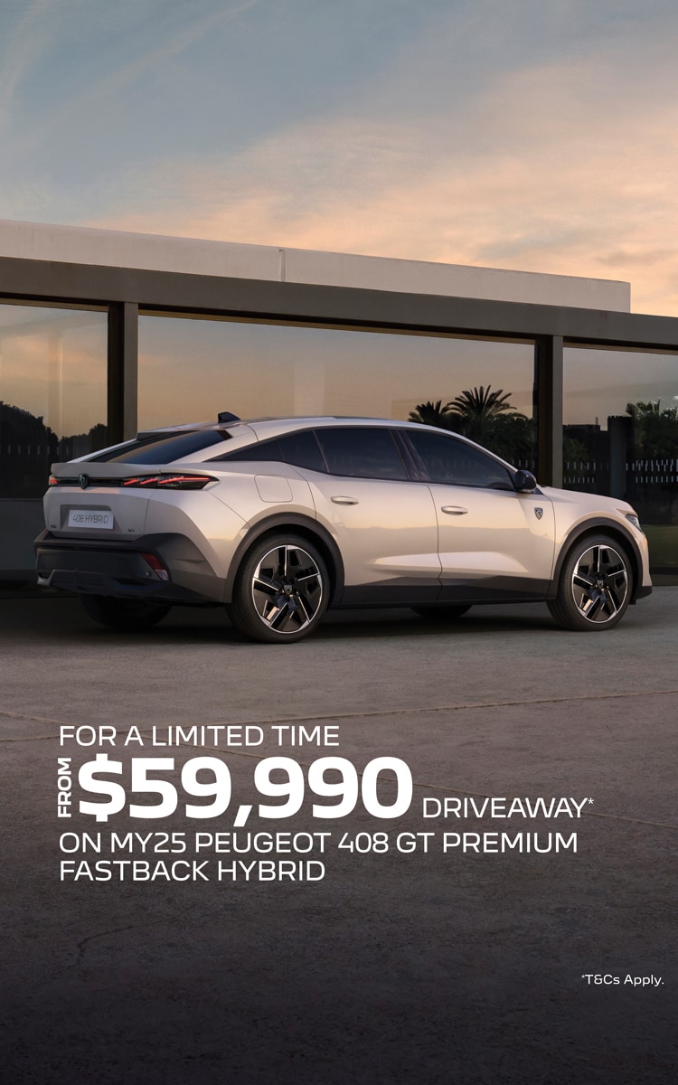 PEUGEOT 408 Hybrid | Driveaway Offer