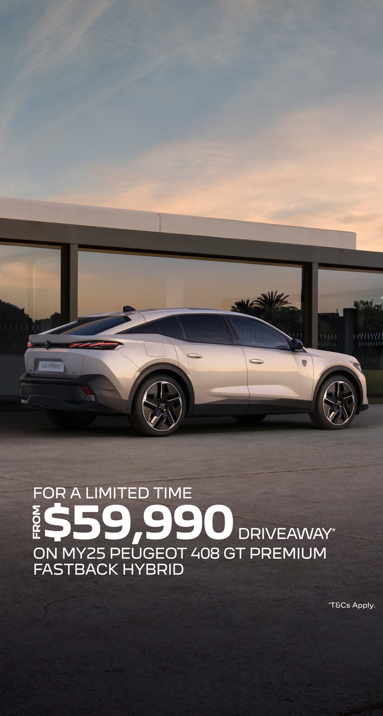 New Family Cars, SUVs & Commercial Vans | PEUGEOT Australia