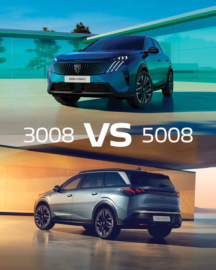 PEUGEOT 3008 Vs 5008 Comparison